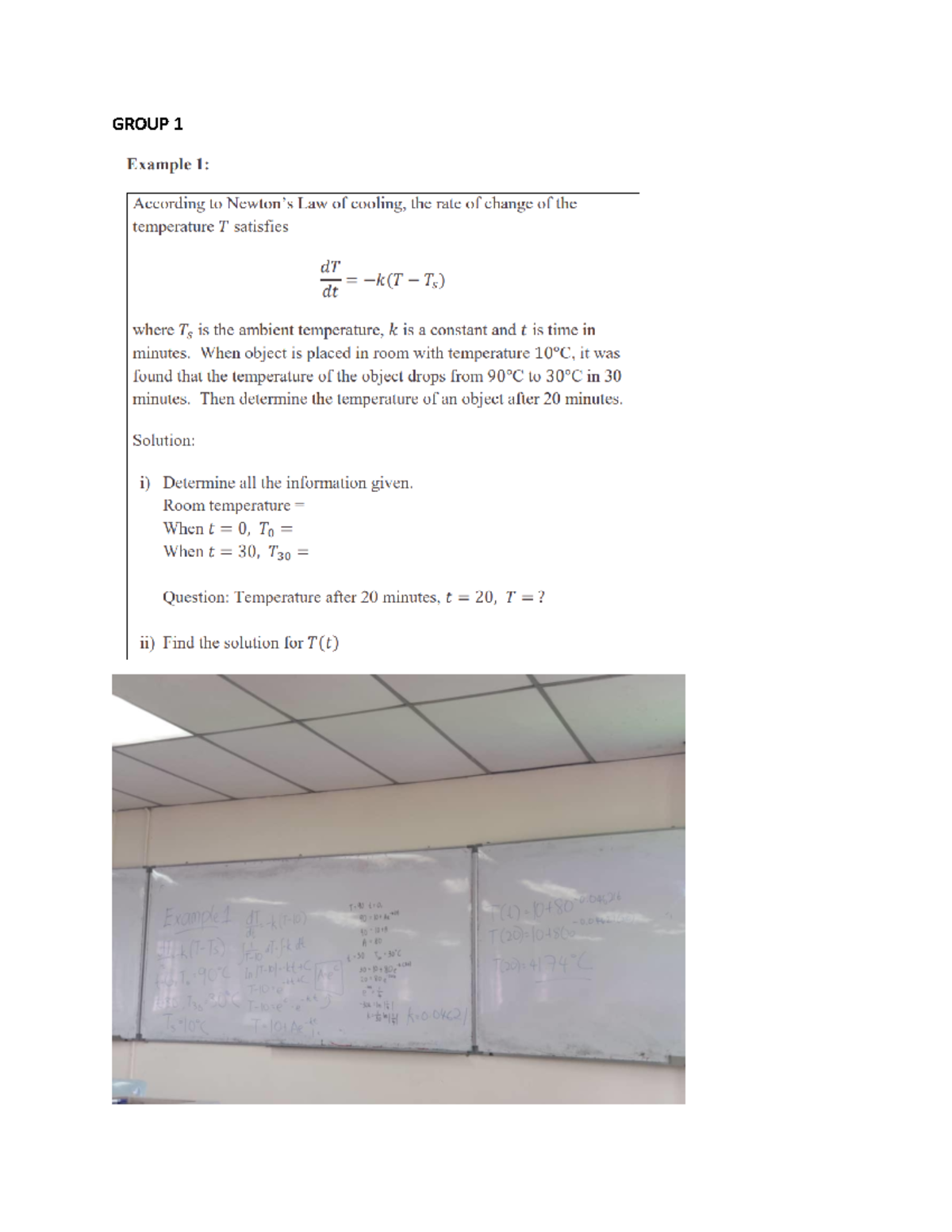 Example - Engineering Mathematics - Studocu