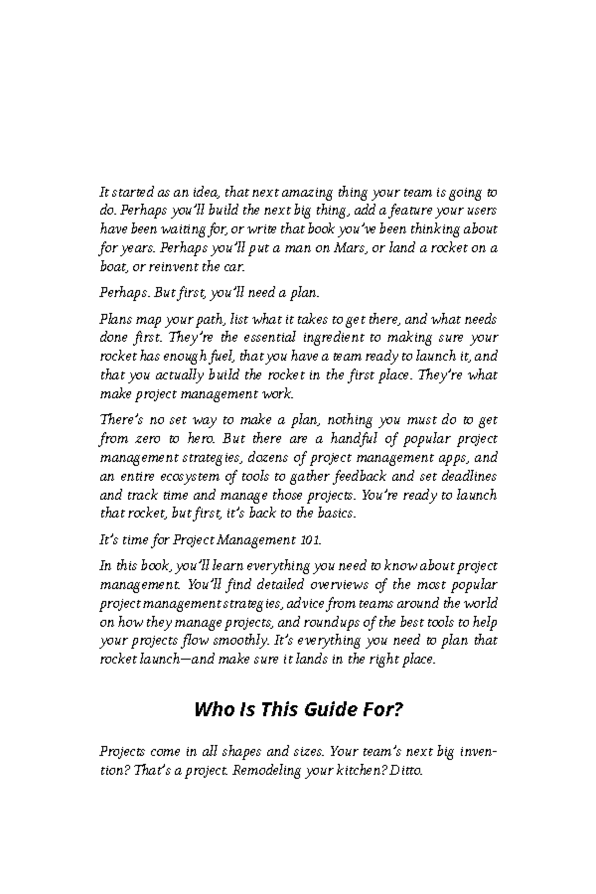 The Ultimate Guide to PMP - 3 - It started as an idea, that next ...