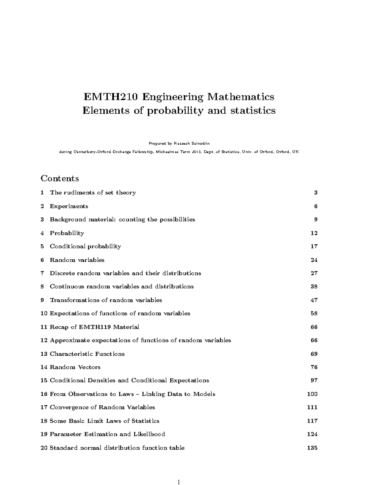 EMTH210 2014-2015 Lecture Notes (All) - EMTH210 Engineering Mathematics ...