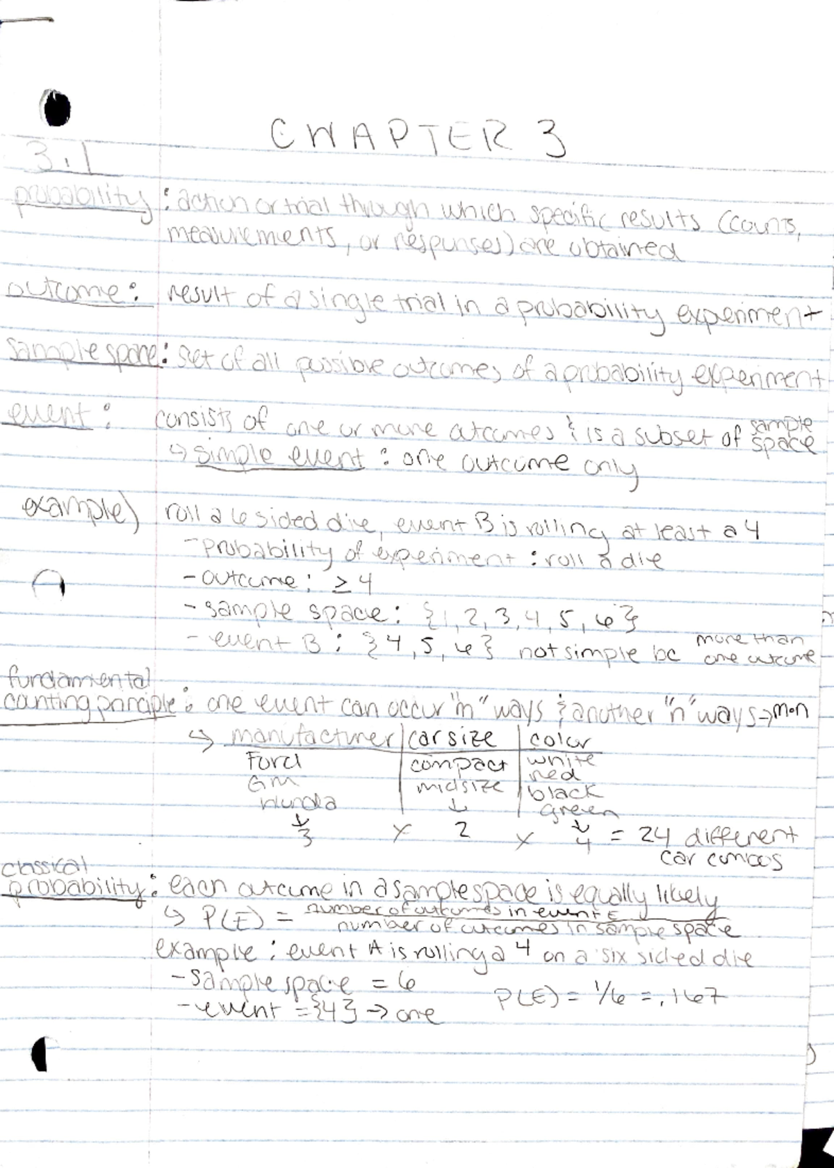 Chapter 3 Statisitcs Notes - MTH 245 - Studocu