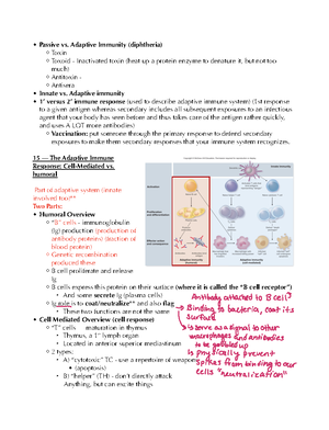 Note Oct 5, 2022 - Microbiology Lecture Notes - Chapter 14/15 — Innate ...