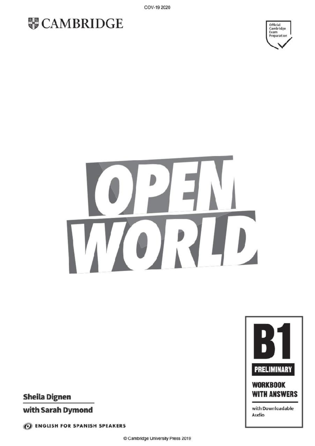 Open World B1 Work Book - ingles B1 - 2020 CAMBRIDGE Official Cambridge ...