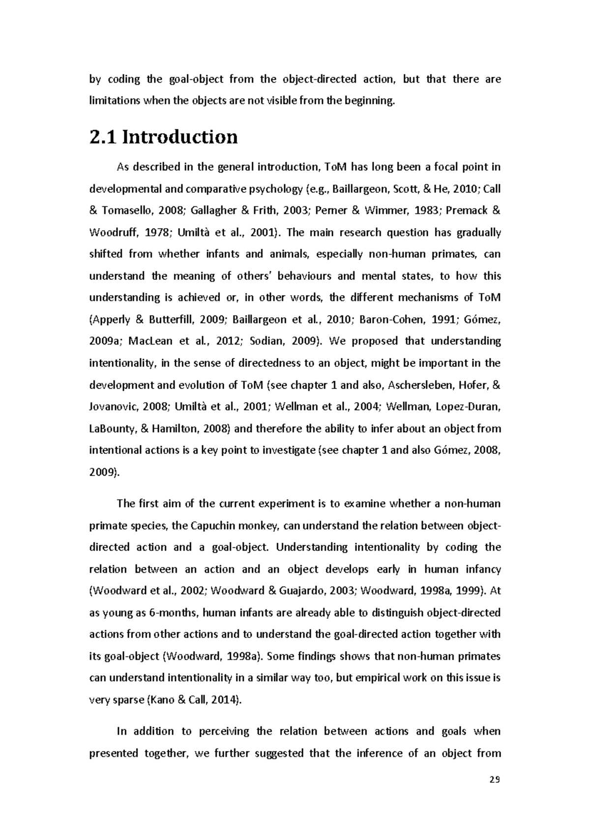 Understanding Object- Directed Intentionality 8 - by coding the goal-object from the object ...