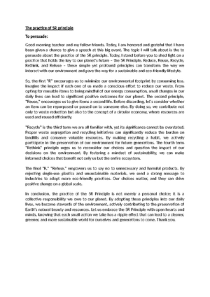 Lecture 4 - Public Speaking Part 3 - Lecture 4 Topic 2: Public Speaking ...