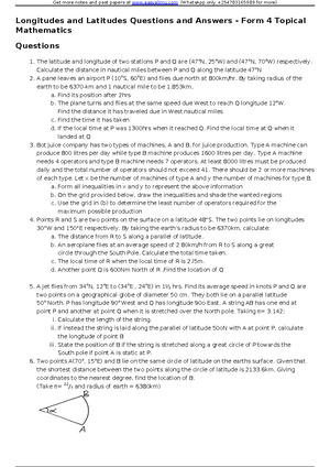 MADE- Familiar MATHEMATICS - KCSE MADE FAMILIAR MATHEMATICS Topically ...