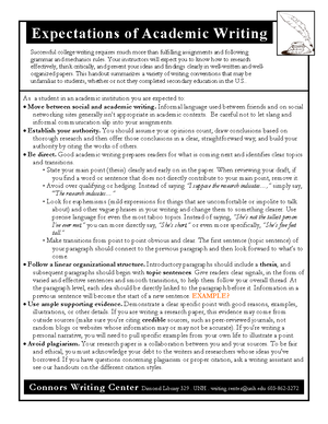 Using APA Format for Research Papers - Writing Handout: Using APA ...
