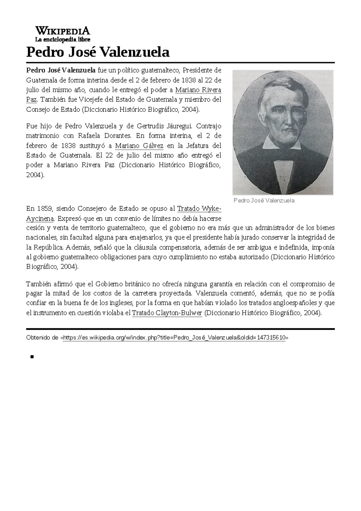 Pedro José Valenzuela - sssss - Pedro José Valenzuela Pedro José ...