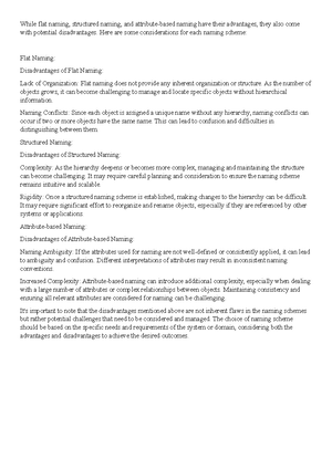 Flat Naming-Chap-5 - Summary Computer Science - Flat Naming: Example ...