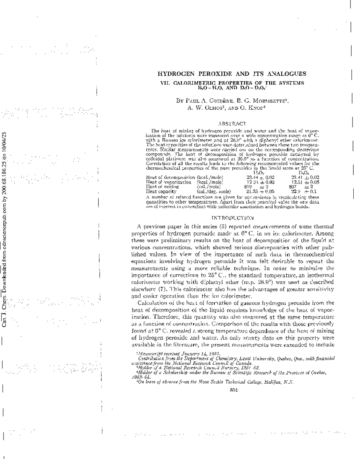 Giguère-et-al-2011-hydrogen-peroxide-and-its-analogues-vii-calorimetric ...