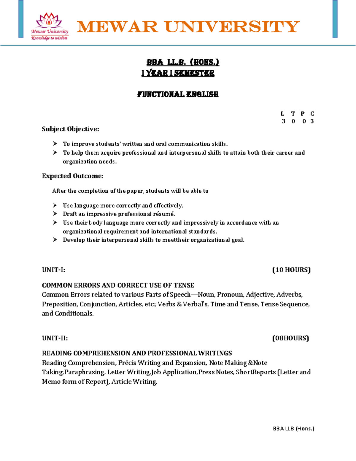 Bballb 1 - I want to know the reason for filling this form - BBA ll ...