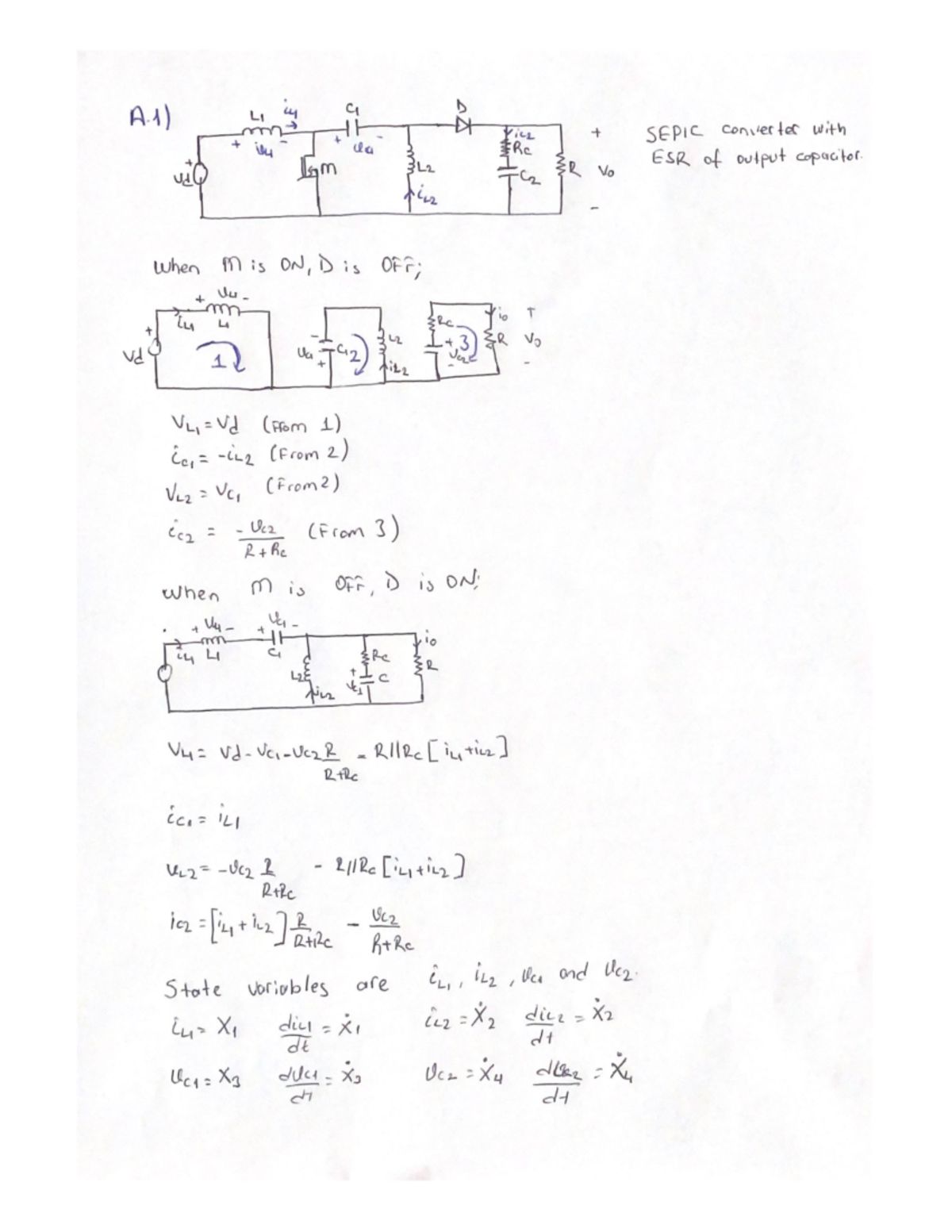 Power Electronic Systems Midterm 1 - power electronic circuits - Studocu