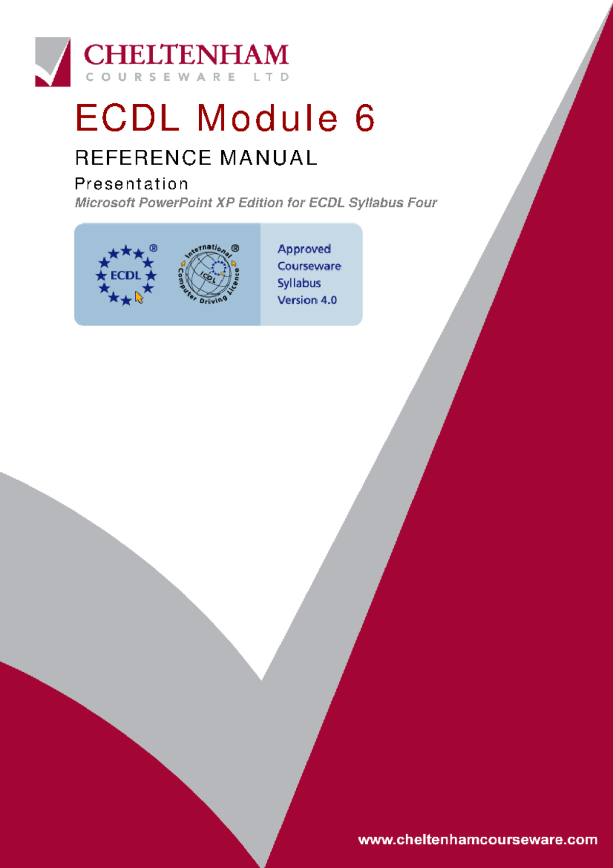 Hrdiscussion.COM Module 6 - ECDL M odule 6 REFEREN CE M AN U AL Pre se ...