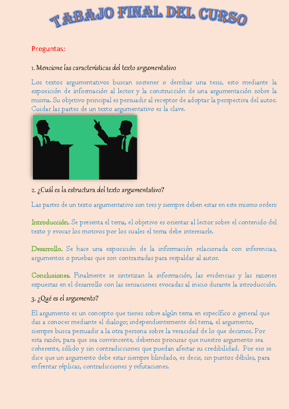 TR1 DE Comunicación - TR1 COMUNICACION - Preguntas: 1. Mencione las ...