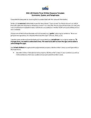 Project proposal - HUM 215 - SNHU - Studocu