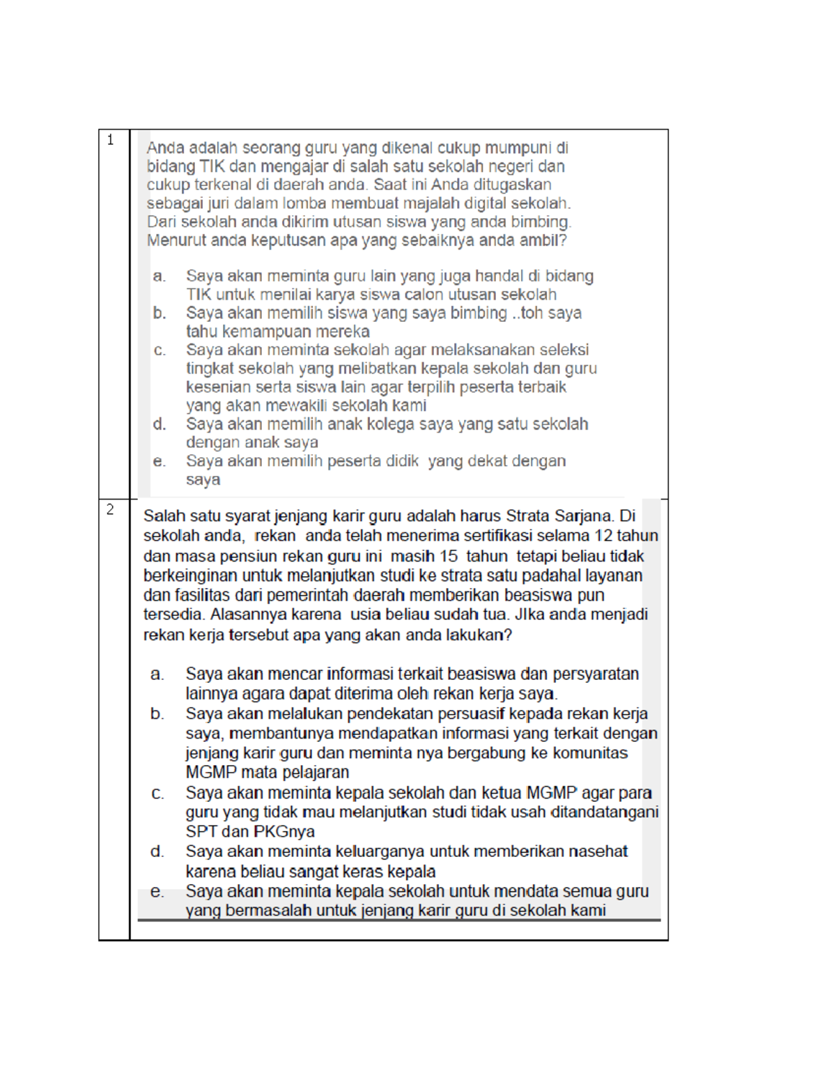 Soal P3K MEd C Wotu - soal soal - Soal dan Pembahasan OSK - Studocu