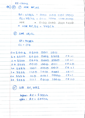 OPEN Ended LAB 13 - OPEN ENDED BATCH - LAB - TC- COMMUNICATION SYSTEM Sadia Shehzad EE- Muhammad ...
