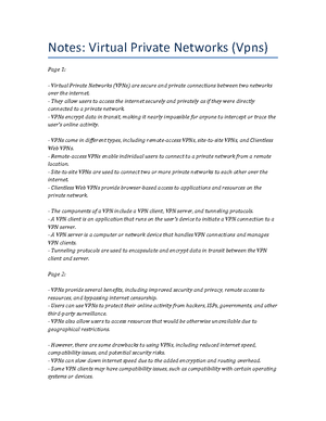 Lecture Notes - Wireless Security - Notes: Wireless Security Wireless ...
