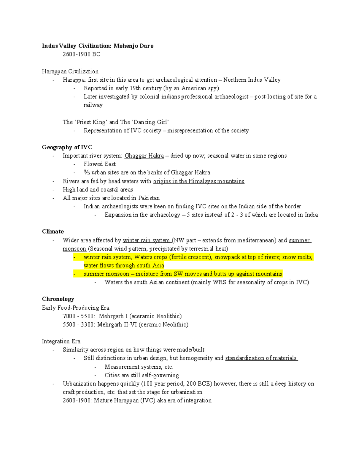 Indus Valley Civilization Mohenjo Daro - Indus Valley Civilization ...