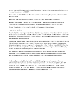 M5.4 Wrap Up and Reflection - Labor and delivery, postpartum, NICU, and ...