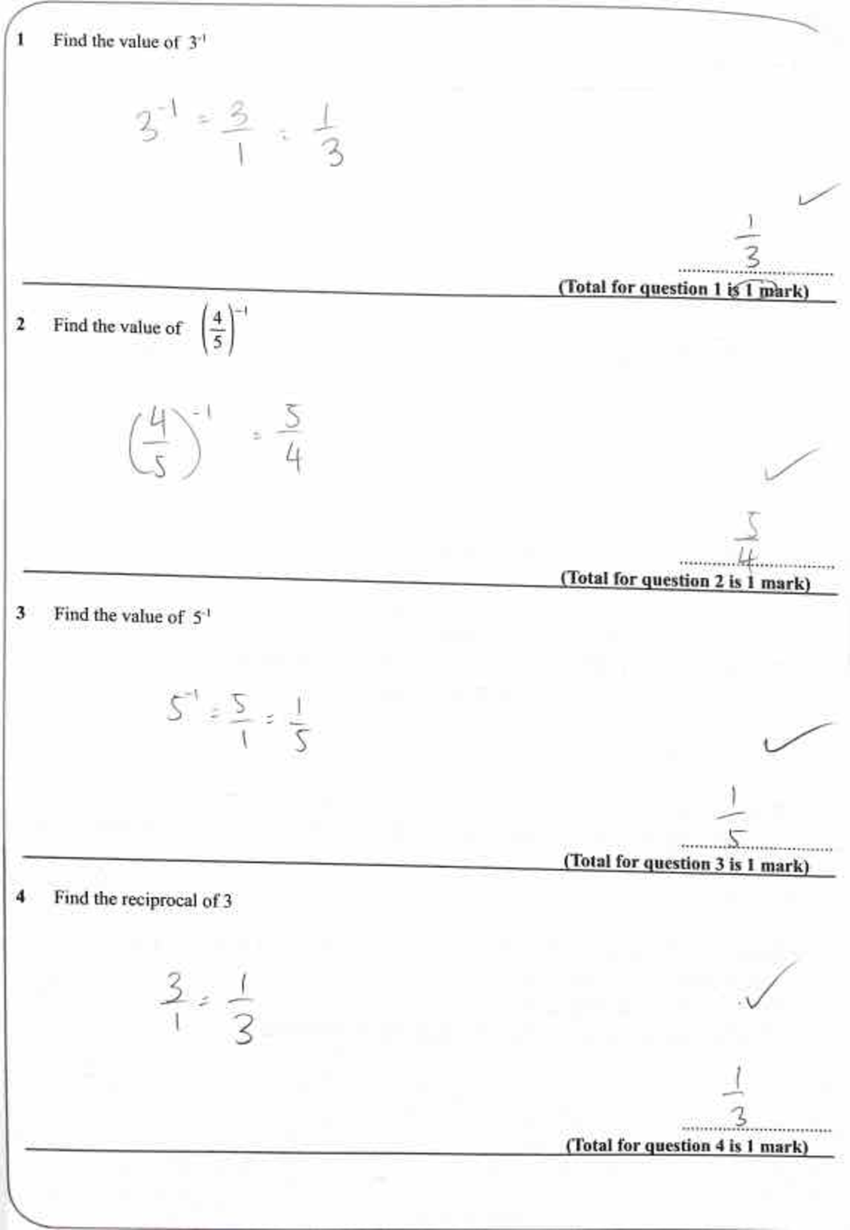 Fractional and Negative indices - Studocu