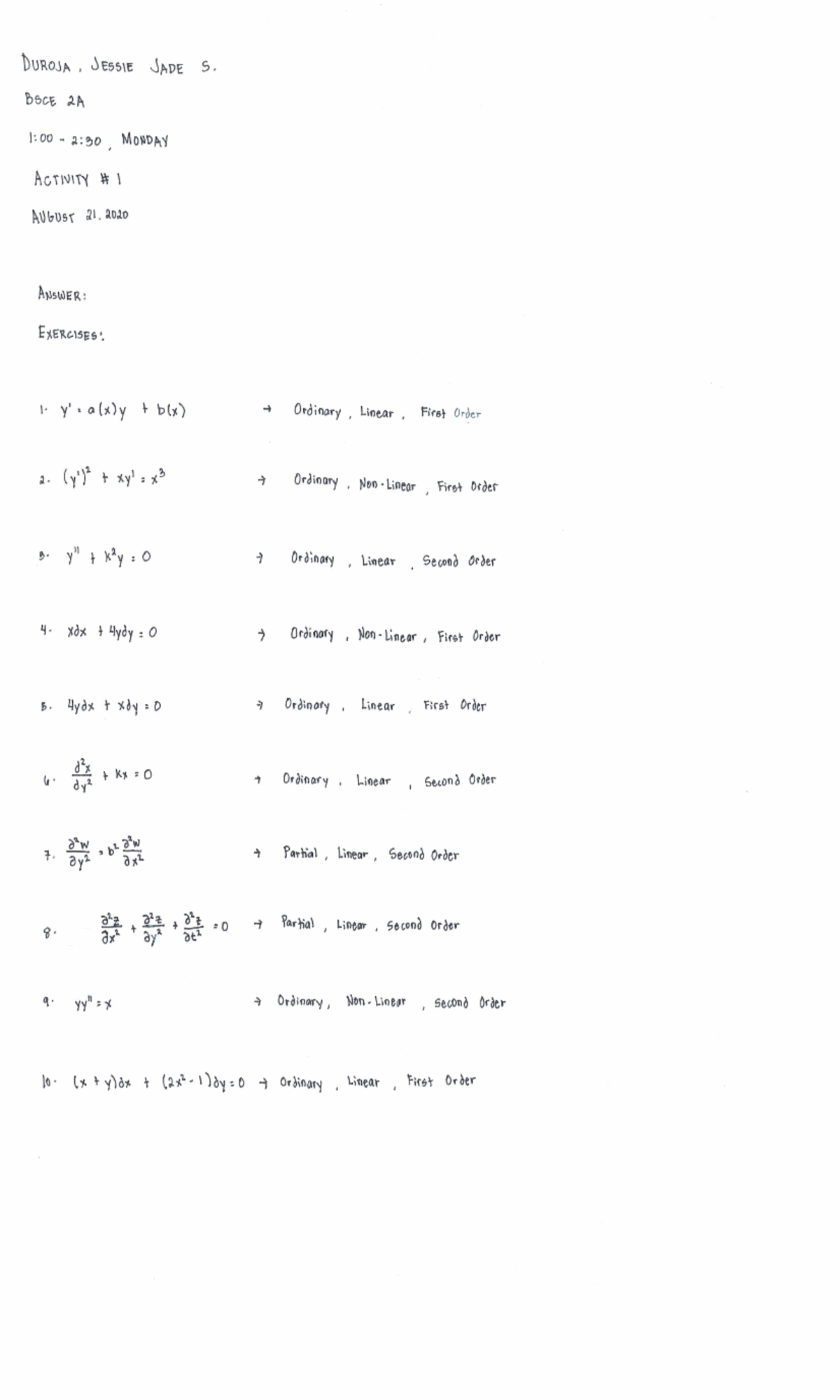 Exam 14 September 2020, answers - civil engineering - Studocu