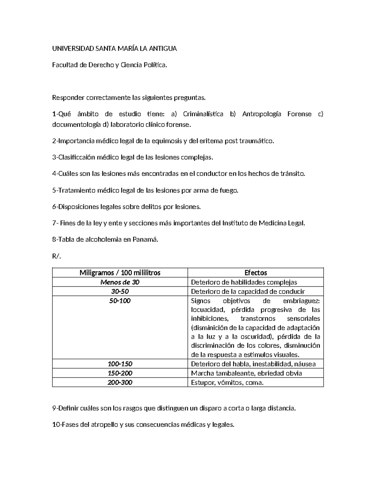 EAMDNK sjdn old jsndn - UNIVERSIDAD SANTA MARÍA LA ANTIGUA Facultad de ...