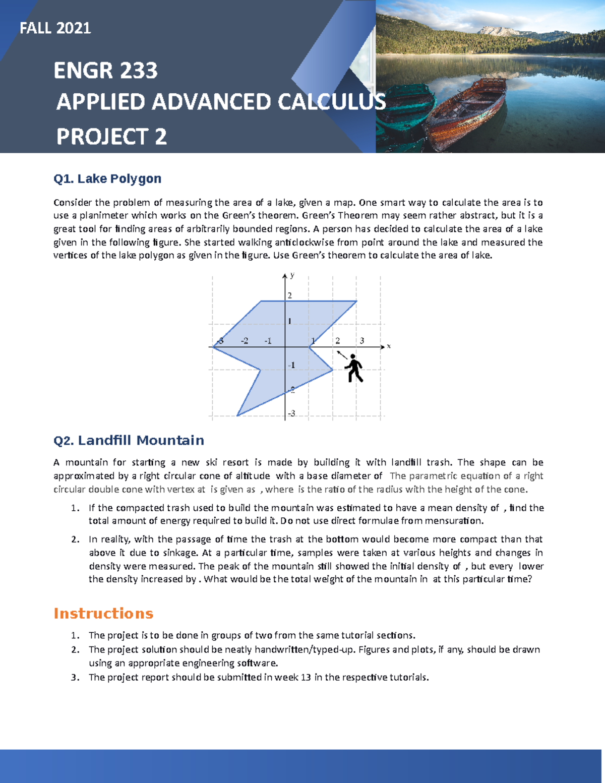 Project 2 fall 2021 - ENGR 213 - Concordia - Studocu