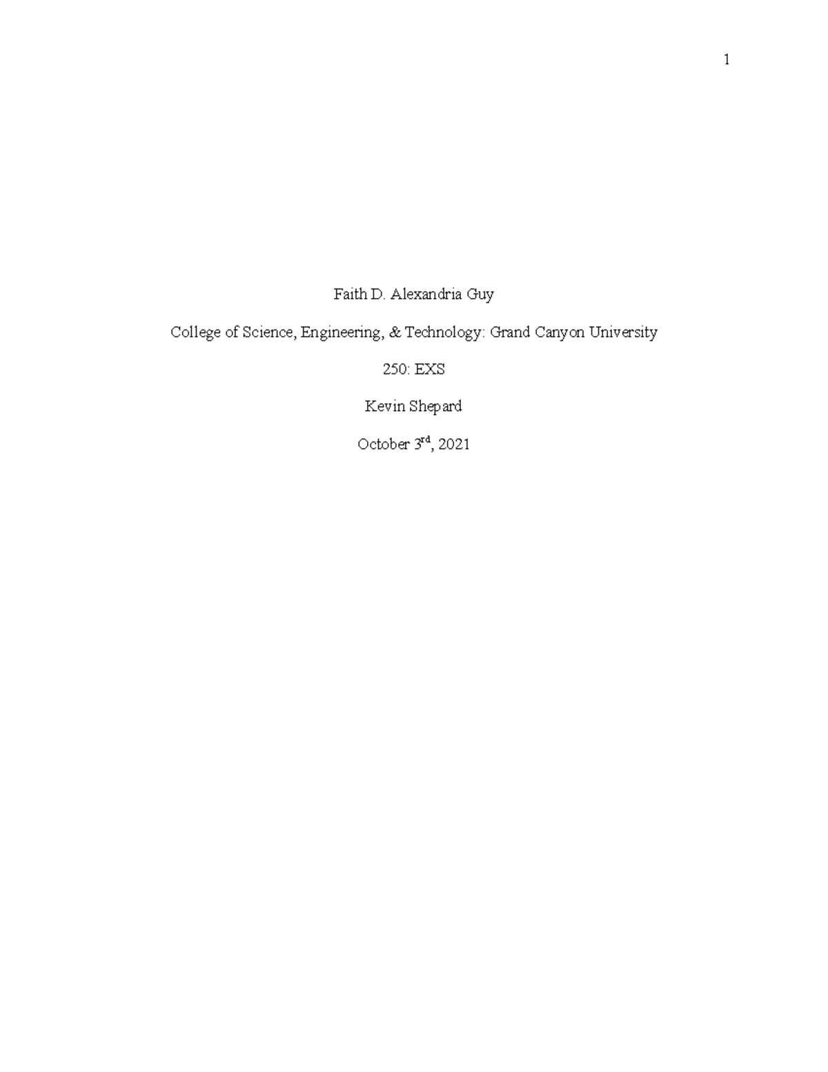 Sports Performance Literature Review - EXS-200 - GCU - Studocu