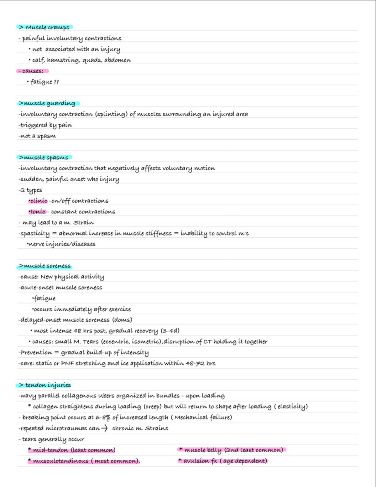IMG 0168 - These lecture notes are for the Prevention and care of ...
