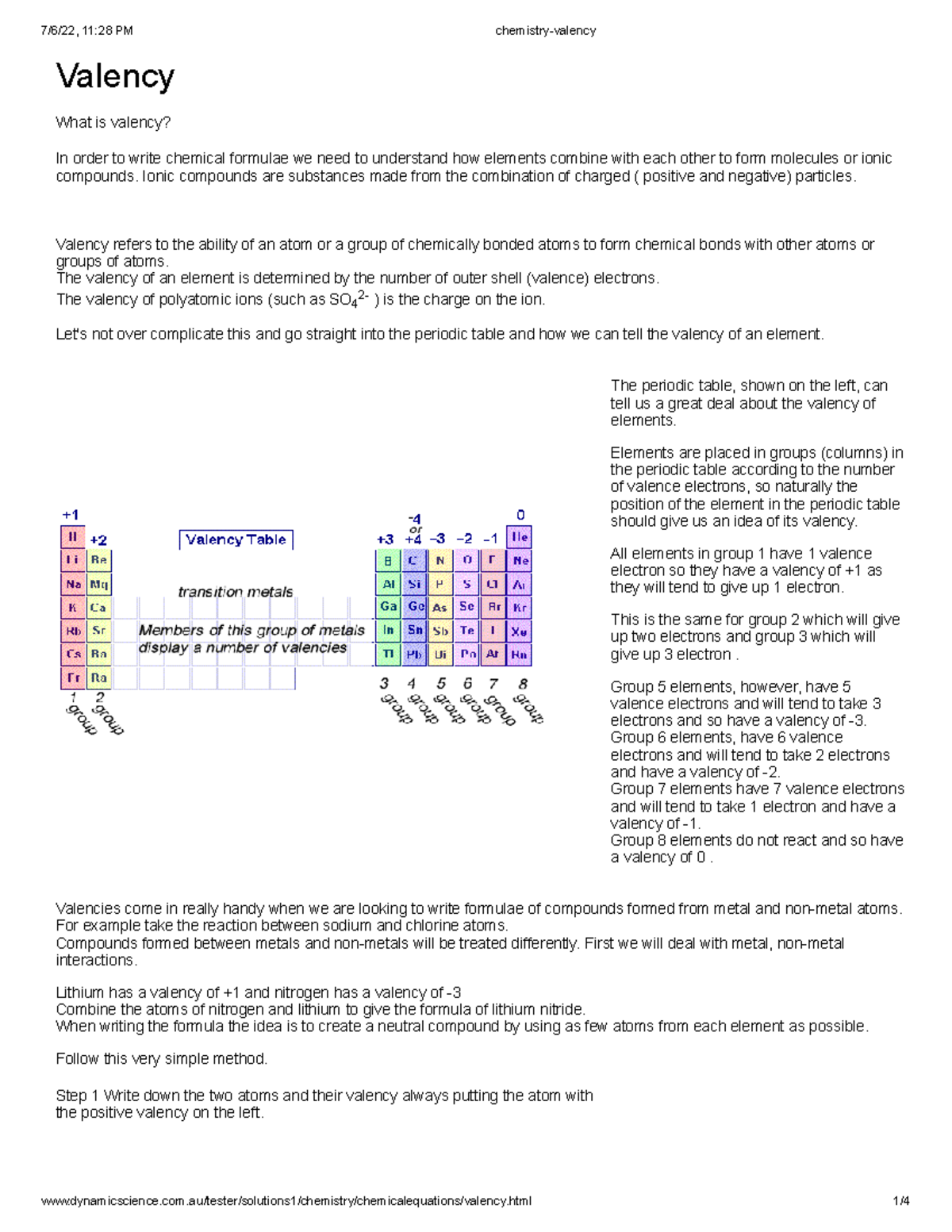 Chemistry valency Organic Chemistry Valency What Is Valency In chemistry-valency-organic-chemistry-valency-what-is-valency-in