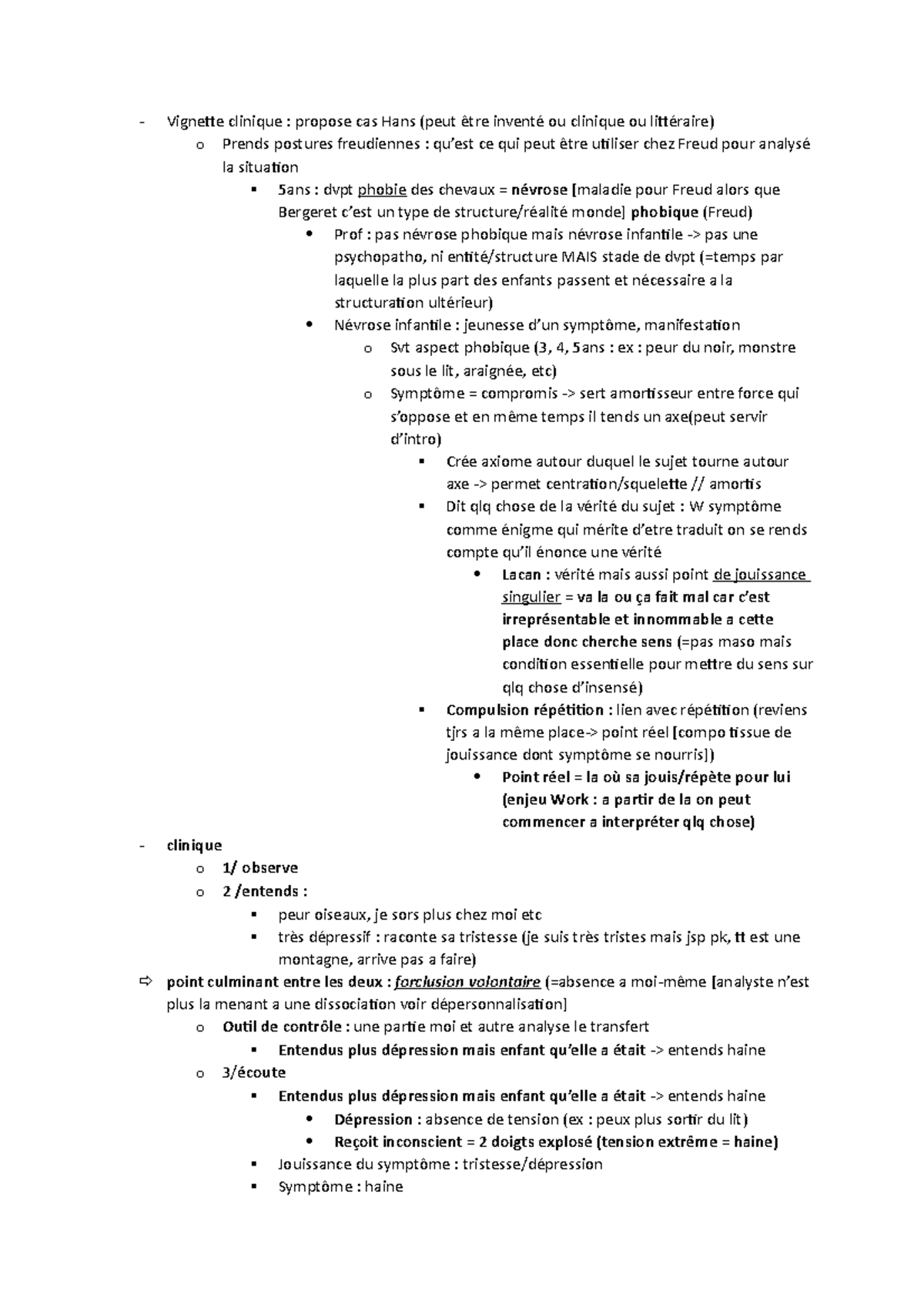 Exemple exam - fait avec S. Garnier - Vignette clinique : propose cas ...