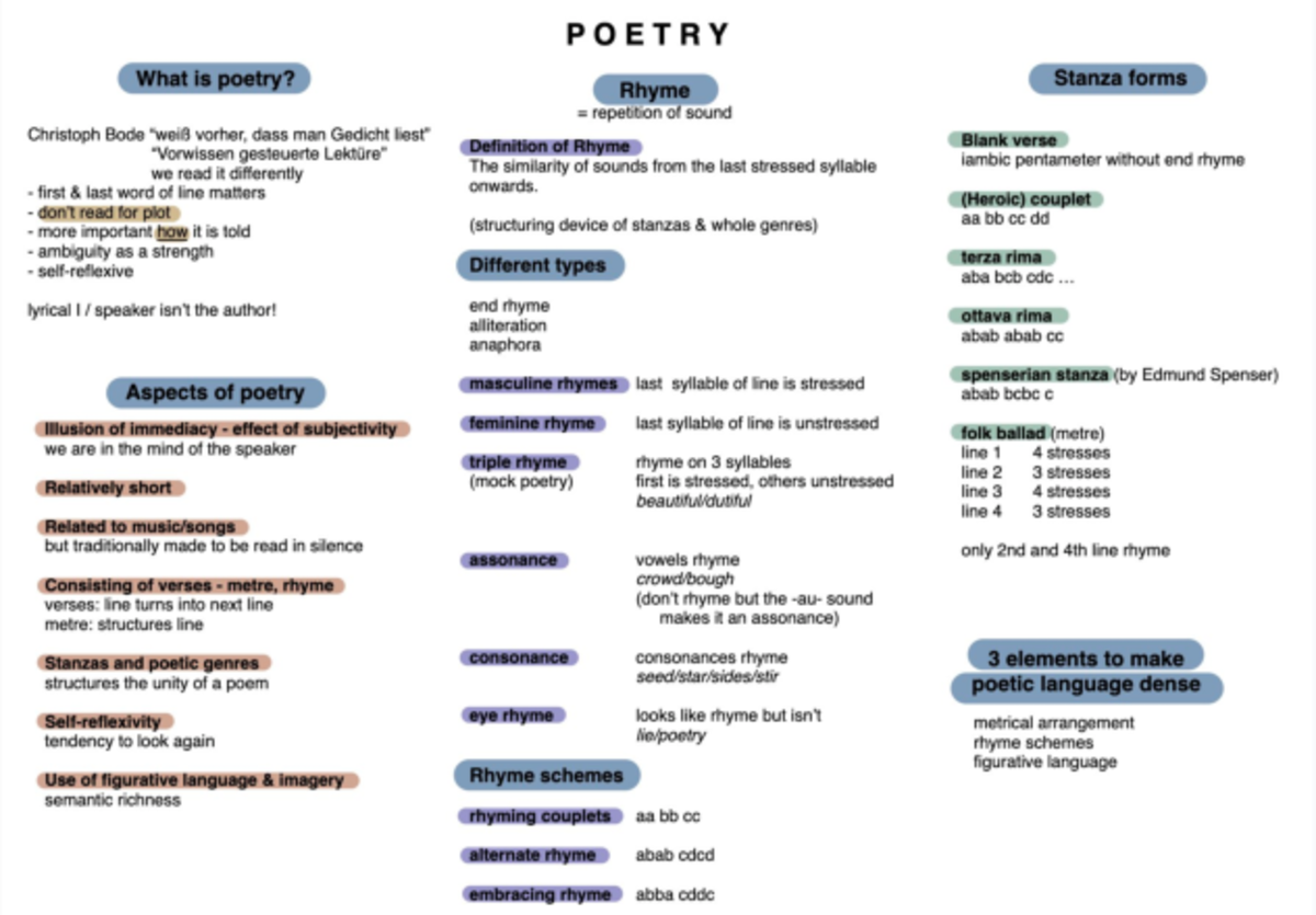 Literary Analysis summary 22 - Literatur-Introduction to Literary ...