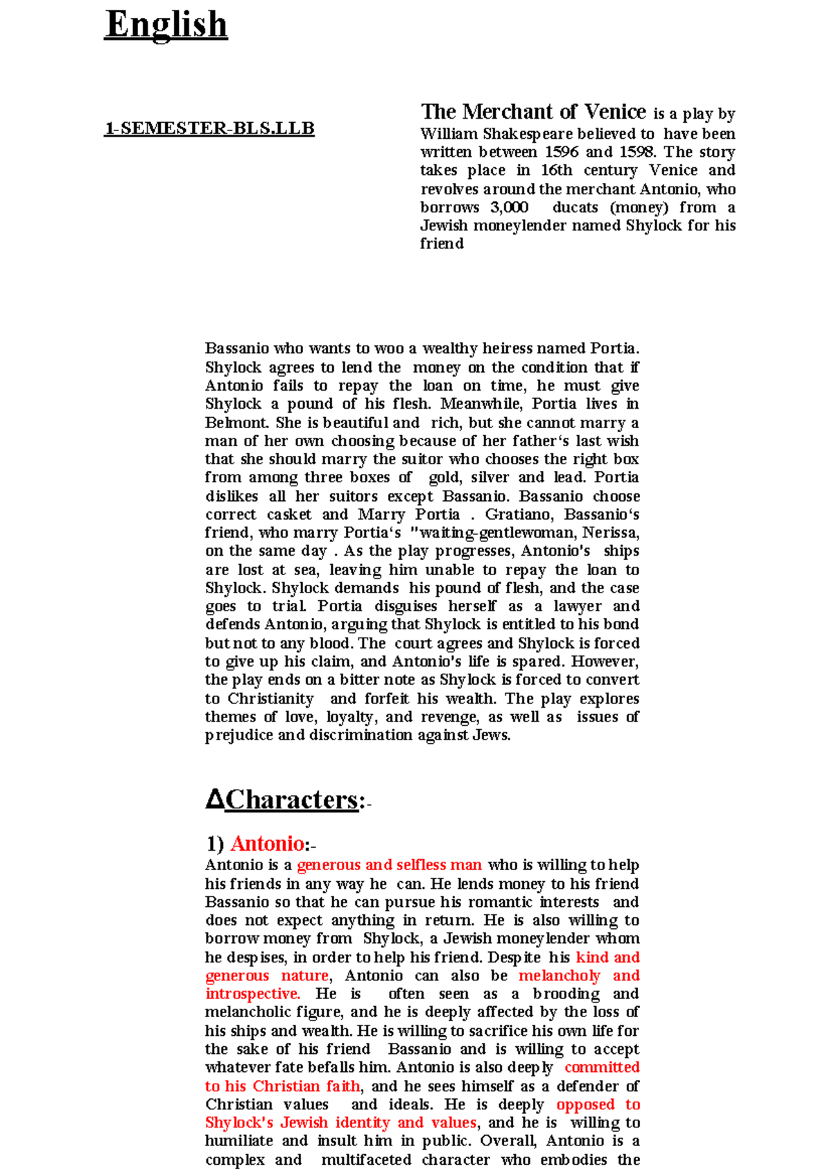 English-Notes-1sem - english 1 notes mumbai university ba llb 5 years ...