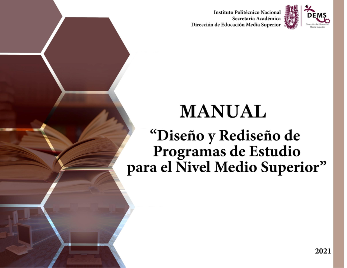 Manual Programas de Estudio - ÍNDICE Introducción I. Diseño de Unidades de - Studocu