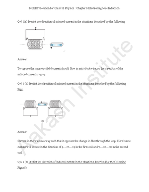 EMT unit 1 - Electromagnetic Theory - Studocu