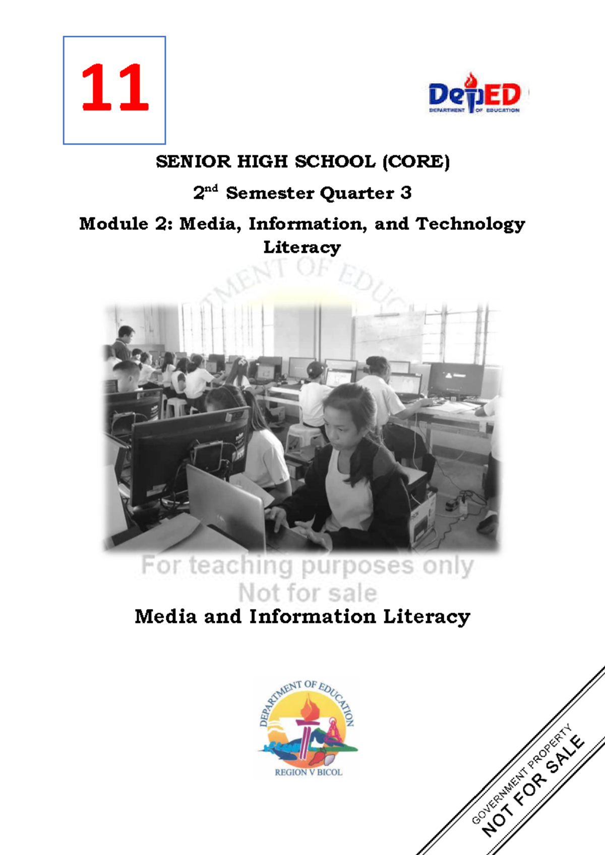 MIL Module 2 ien - Module 2 SENIOR HIGH SCHOOL (CORE): Media 2 nd ...
