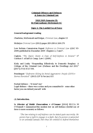 6. Property Offences - Criminal Law – Property Offences: Introduction ...