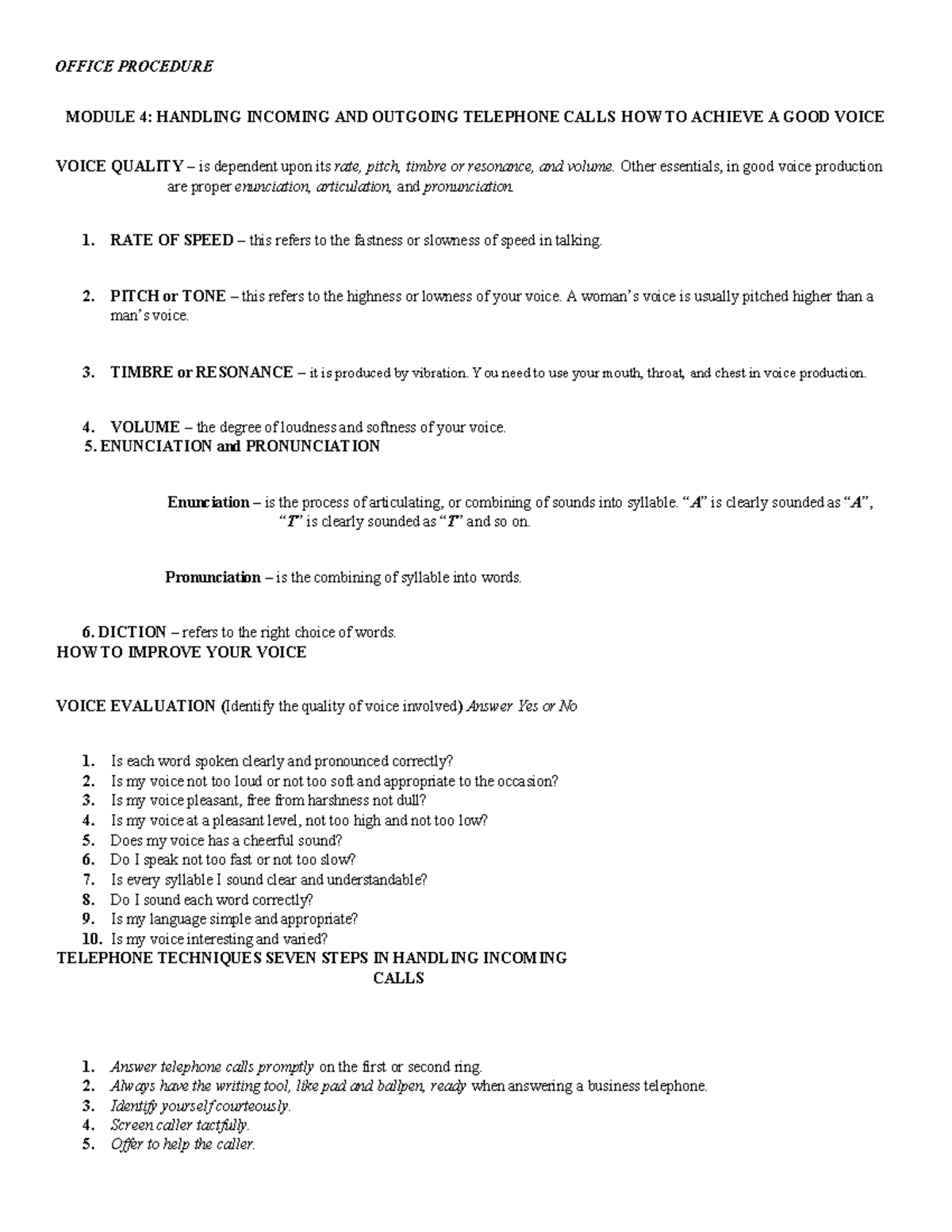 Midterm Module-in-Administrative-Office-Procedure - OFFICE PROCEDURE ...