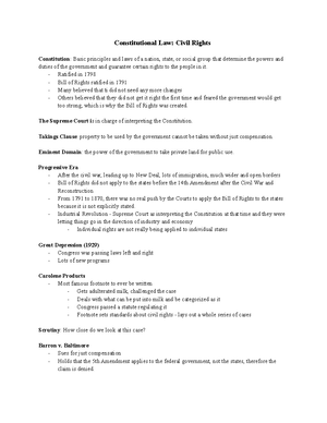 Second Amendment - Class Notes - Second Amendment United States v ...
