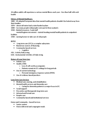 Lecture notes Week 3 - Types of hospitals Classification of ownership o ...