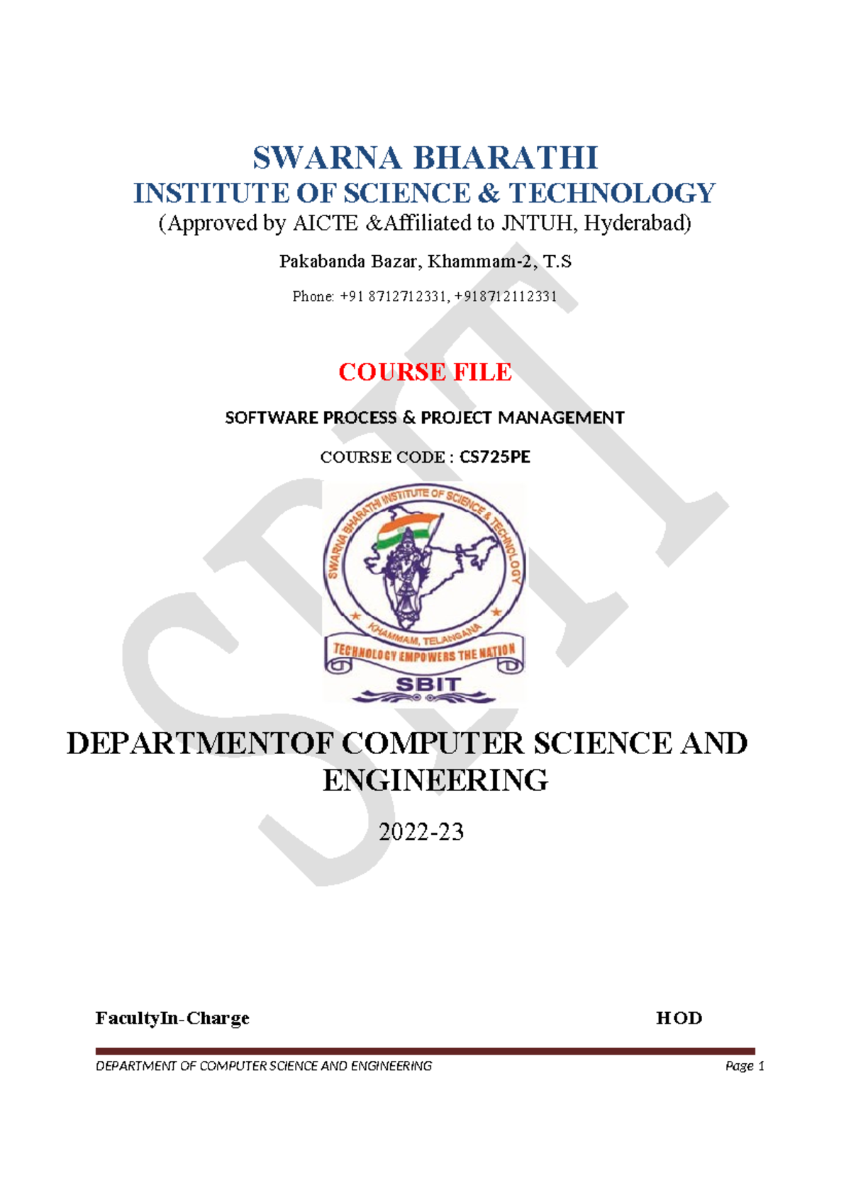 SPM 22-23-B document - “The objective is to enable the visually ...