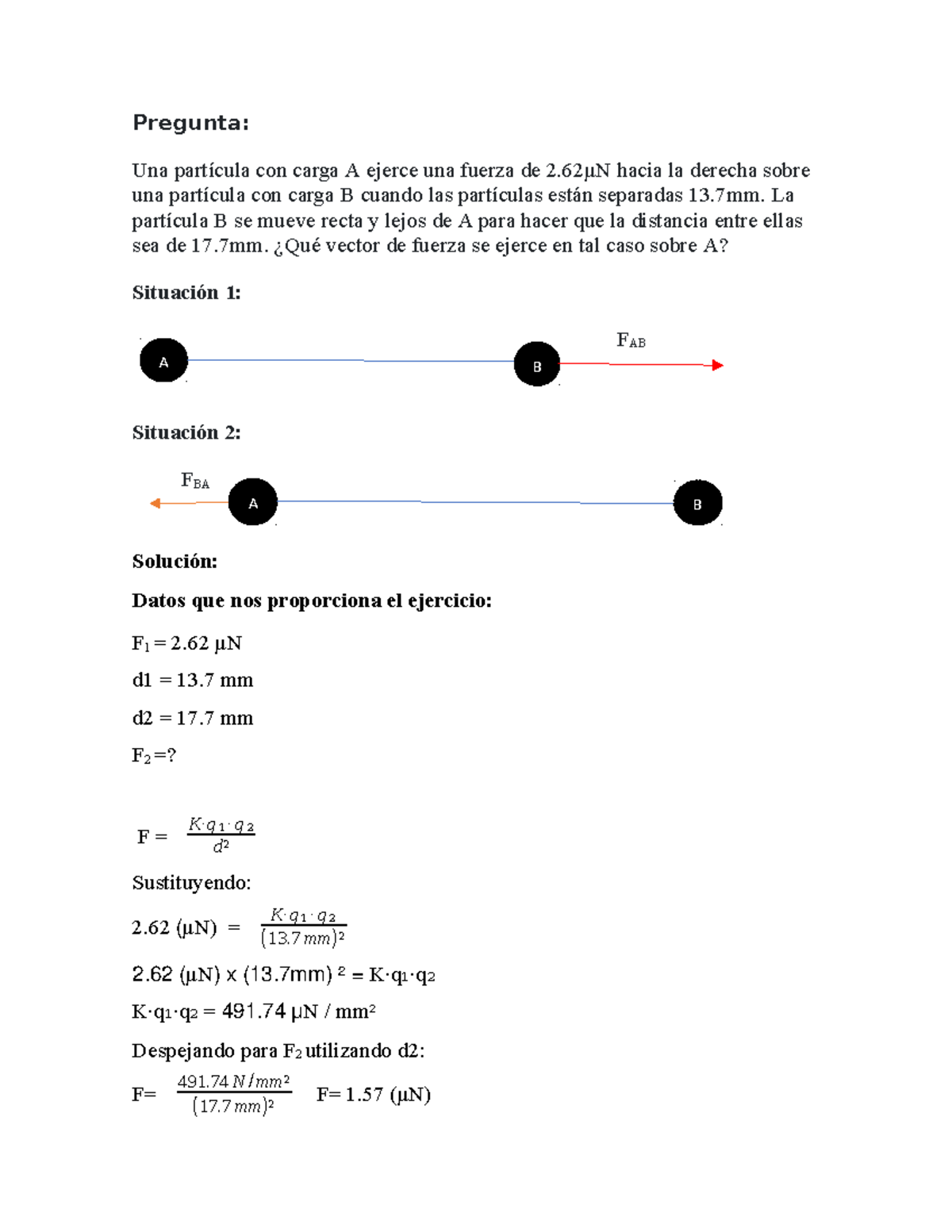Ejercicio de Física - Warning: TT: more functions defined than expected Pregunta: Una partícula ...