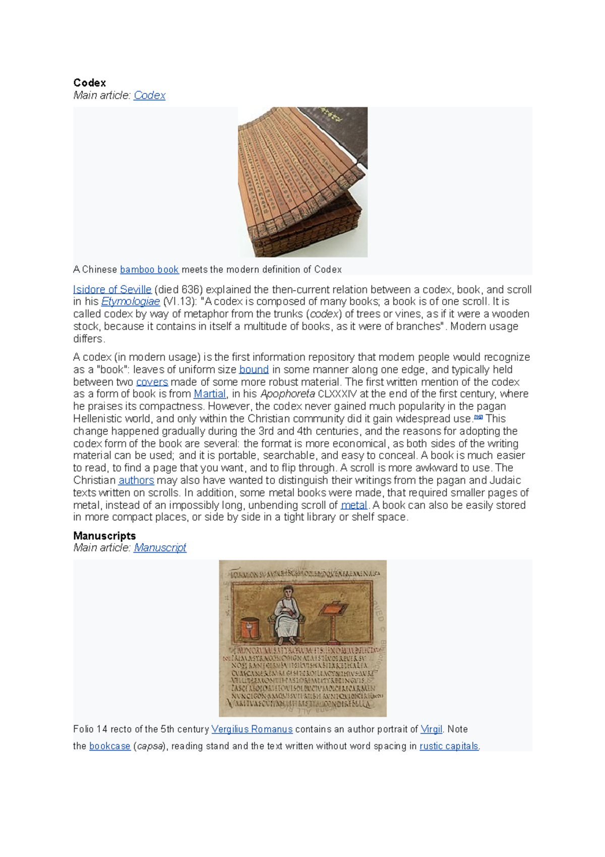 Mathematics - helps in notes - Codex Main article: Codex A Chinese ...