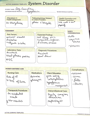 Head Injury ATI Template - ACTIVE LEARNING TEMPLATES THERAPEUTIC ...
