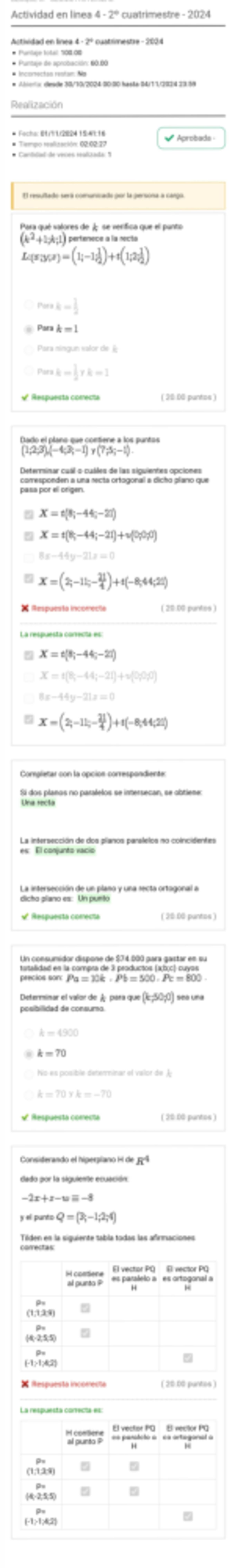 Actividad en línea 4-2C 2024 - Actividaden linea 4 -20 Cuatrimestre ...