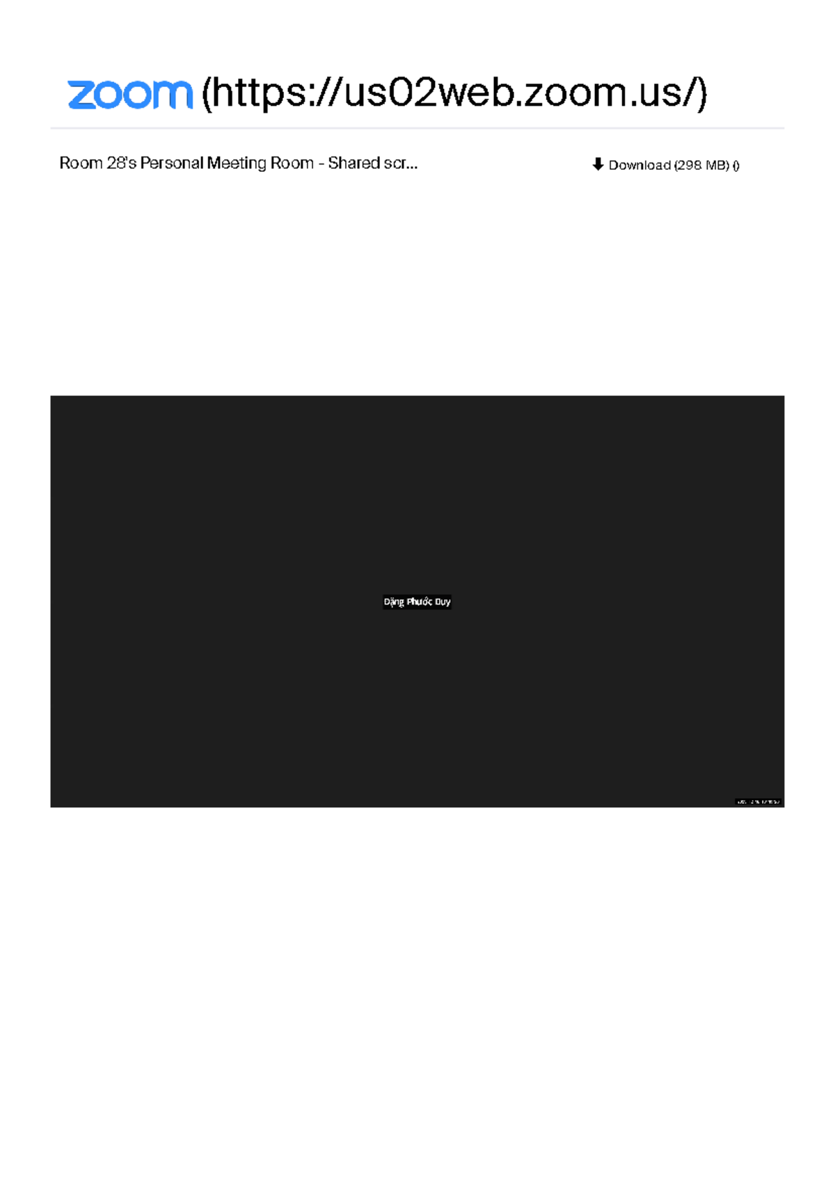 Room 28's Personal Meeting Room - Zoom - english studies - (us02web ...