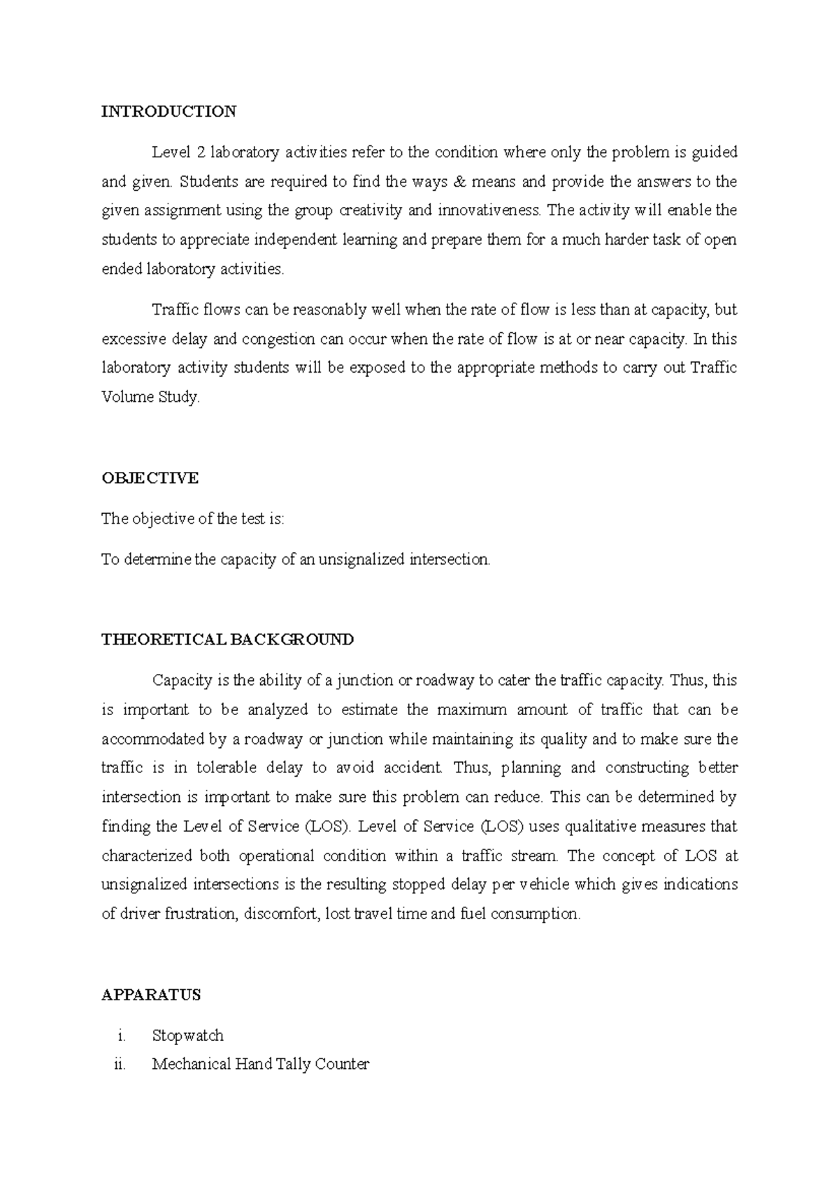 Introduction Junction Capacity - INTRODUCTION Level 2 laboratory ...