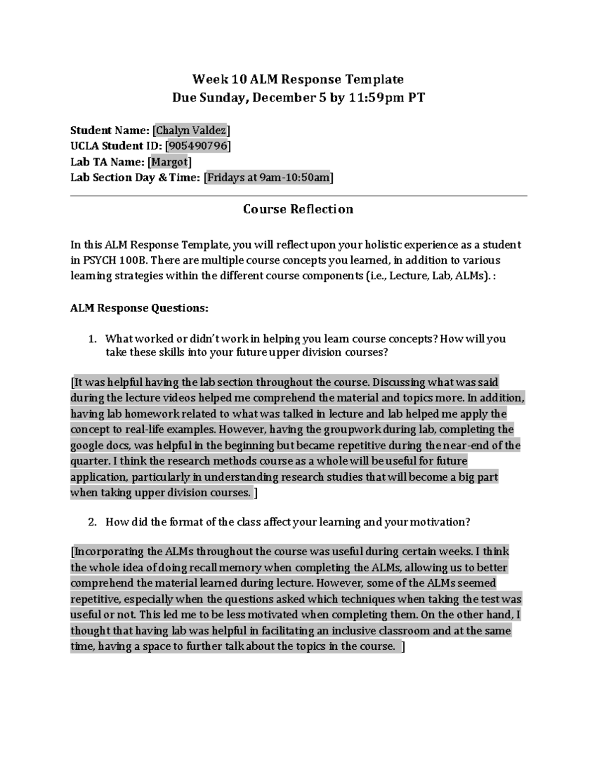 Week 10 ALM Response Valdez Chalyn 905490796 - Week 10 ALM Response ...