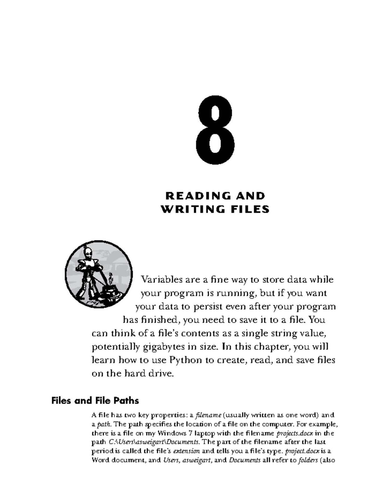 Unit 3 Note Lecture Notes On Java Programming 8 R E A D I N G A N D