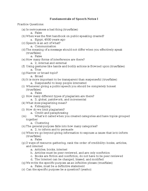 Fundamentals of speech chpt 12 - Kyndel Harris 10/26/ Chapter 12 How ...